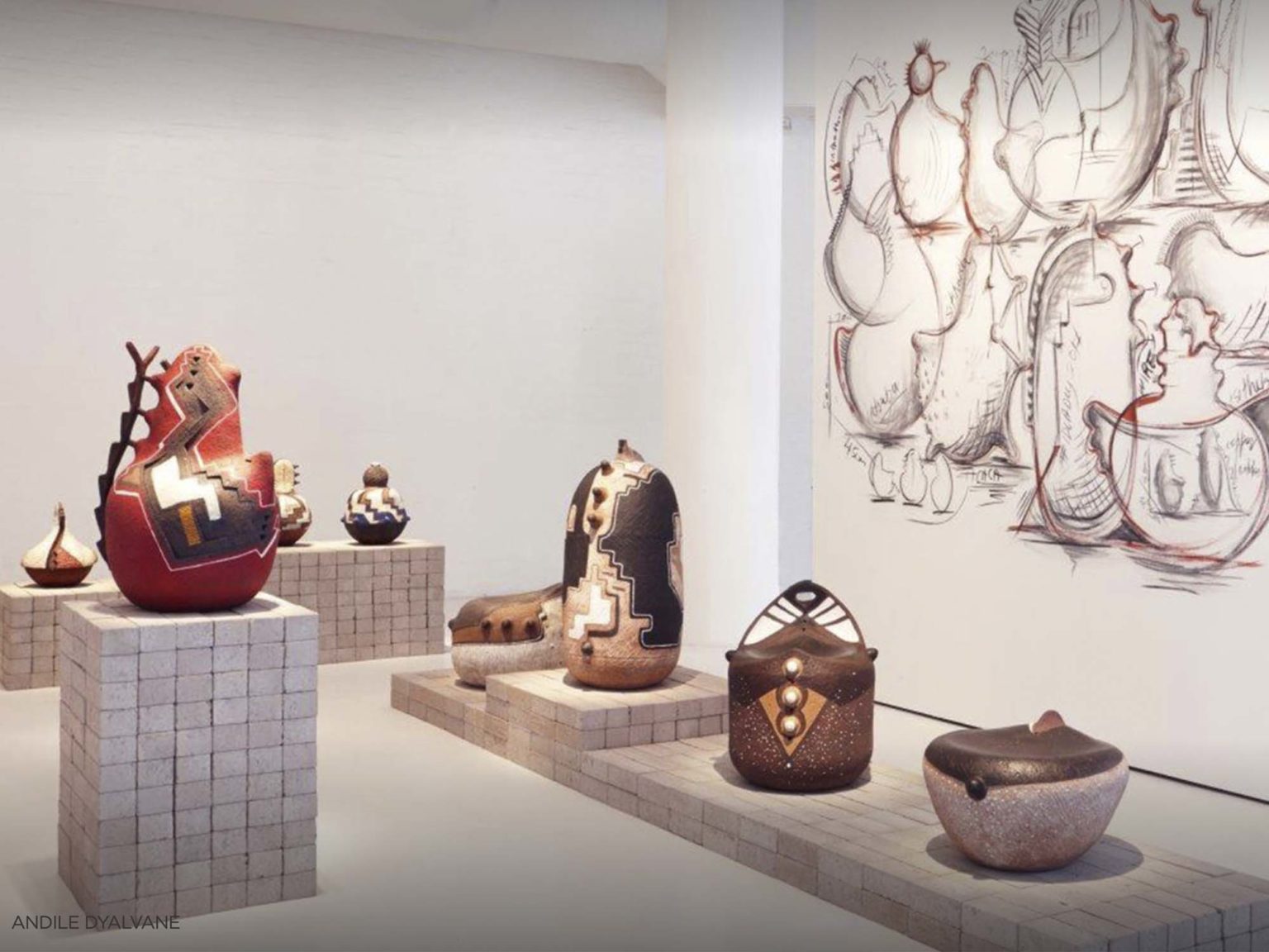 "Idladla" installation