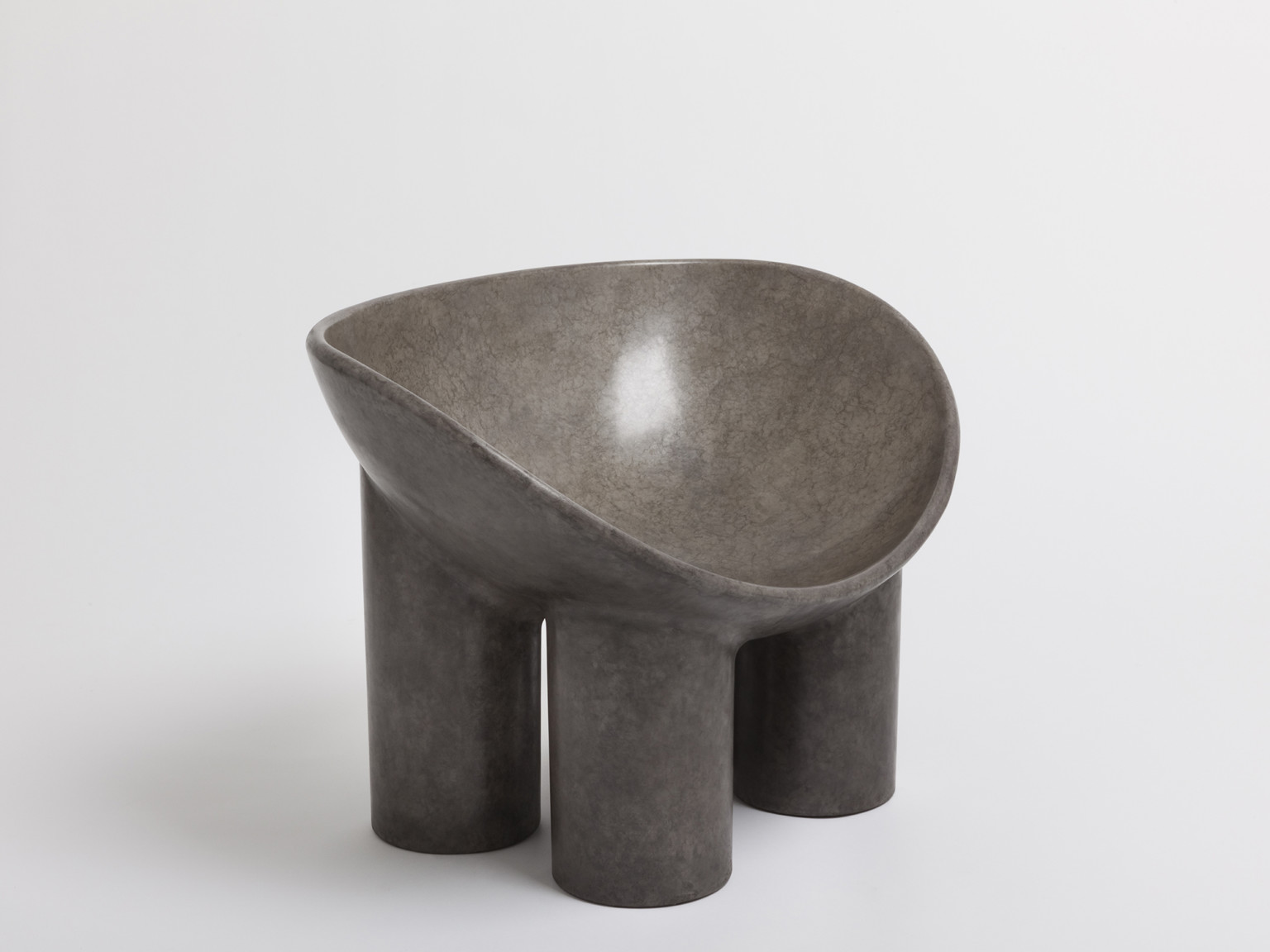 Sand-cast bronze, silver nitrate