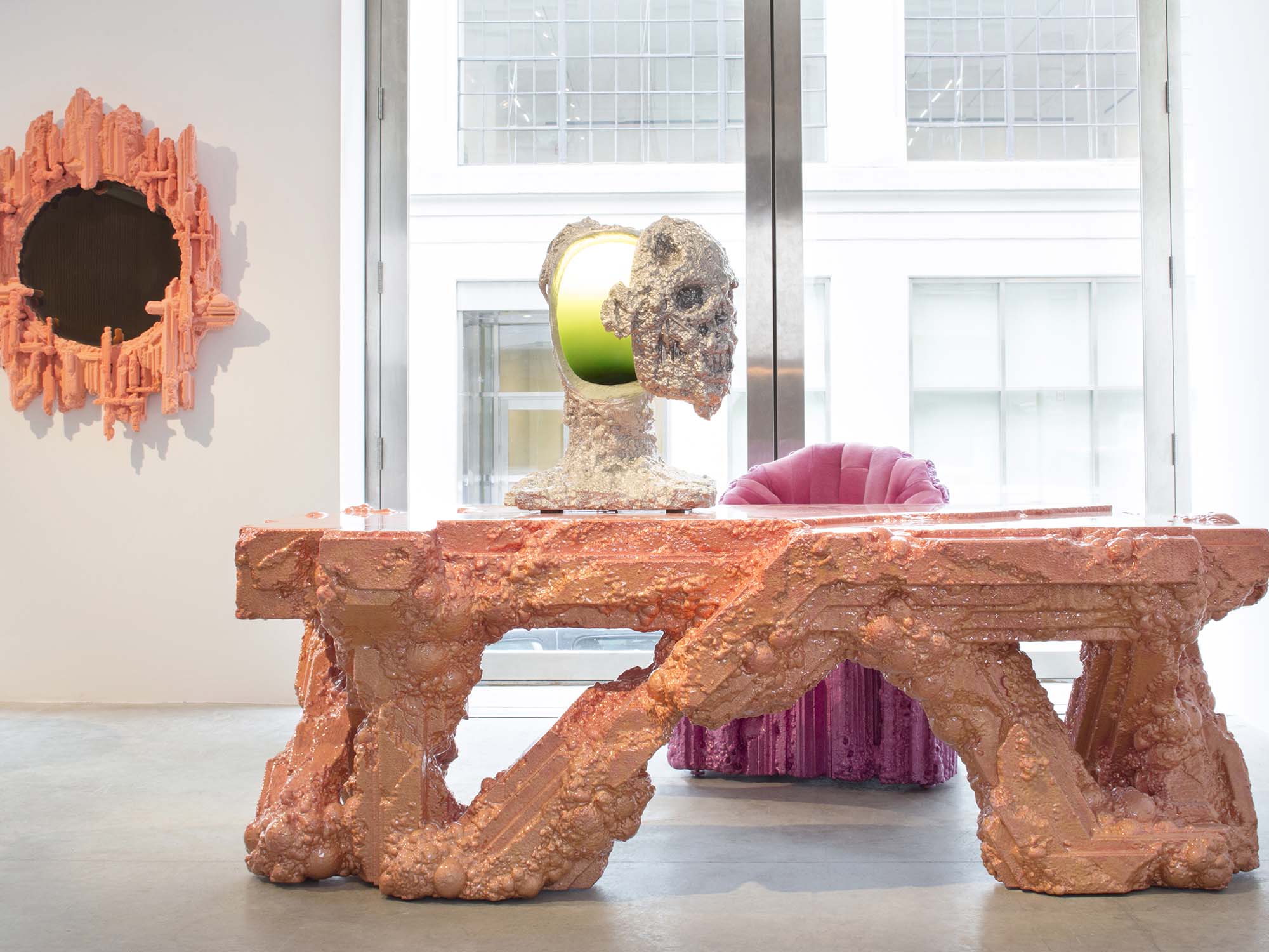 "Chris Schanck: Unhomely" installation