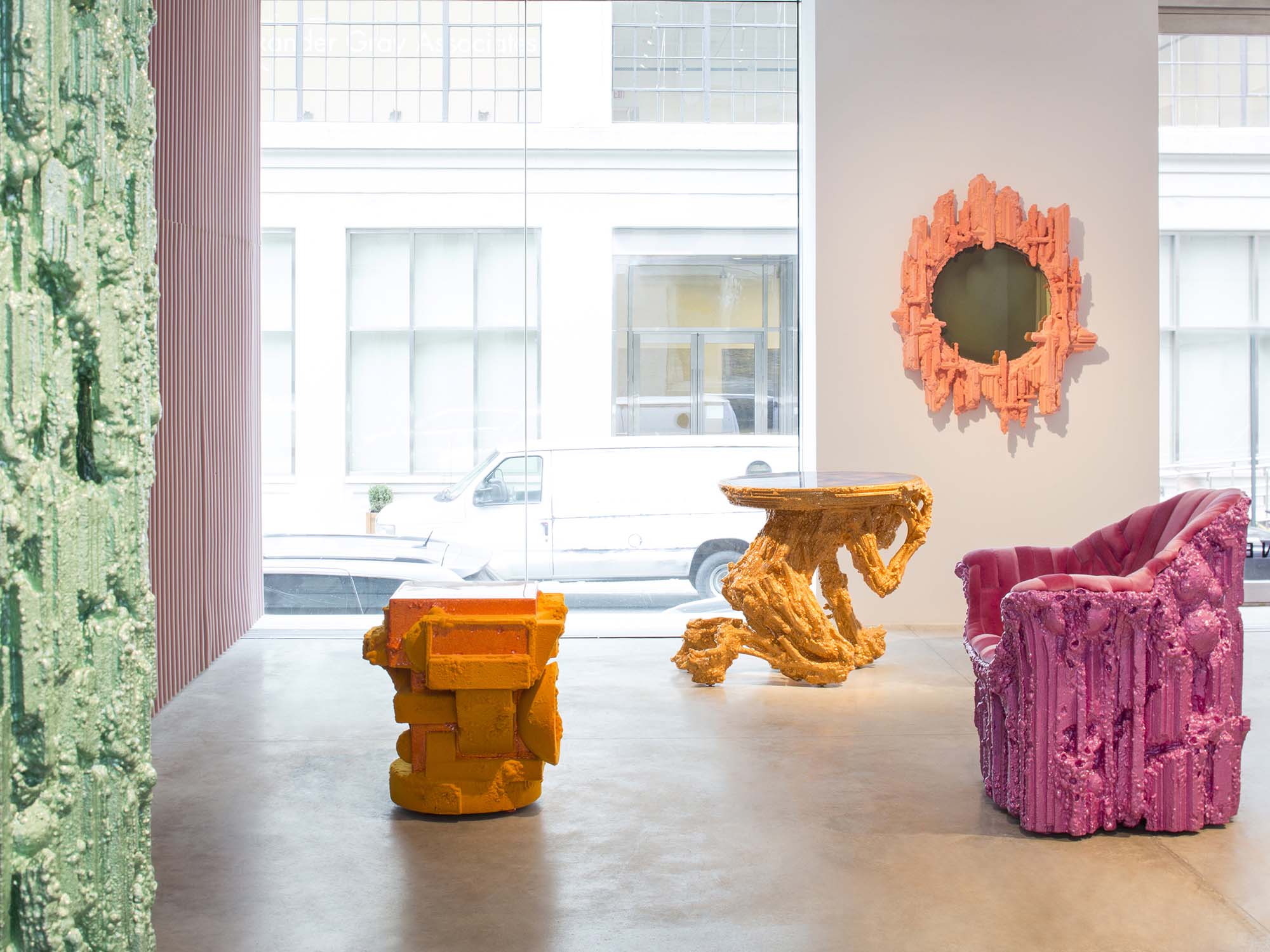 "Chris Schanck: Unhomely" installation