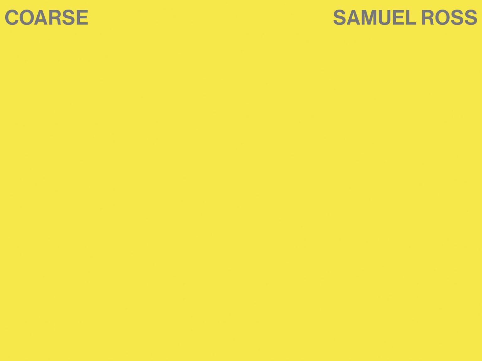 Samuel Ross – Friedman Benda