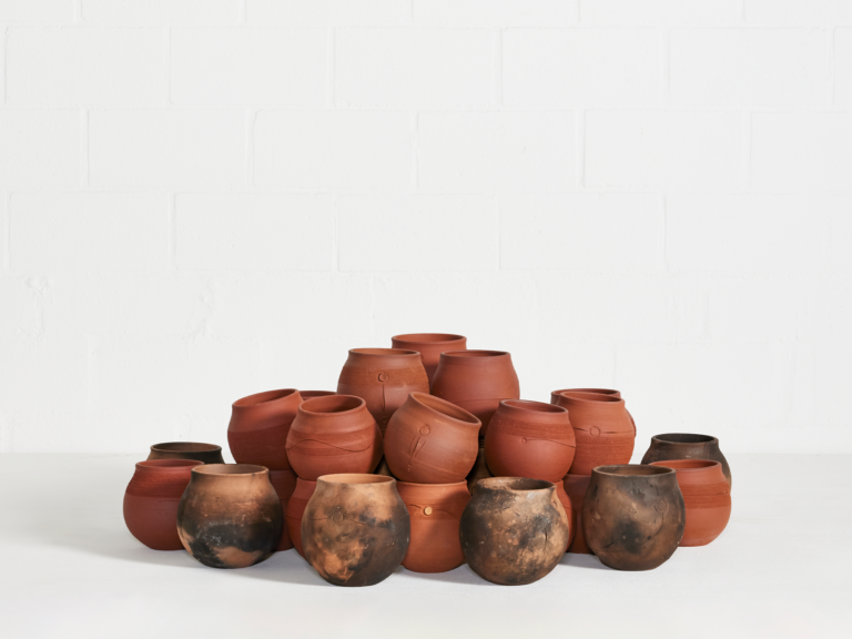Glazed earthenware